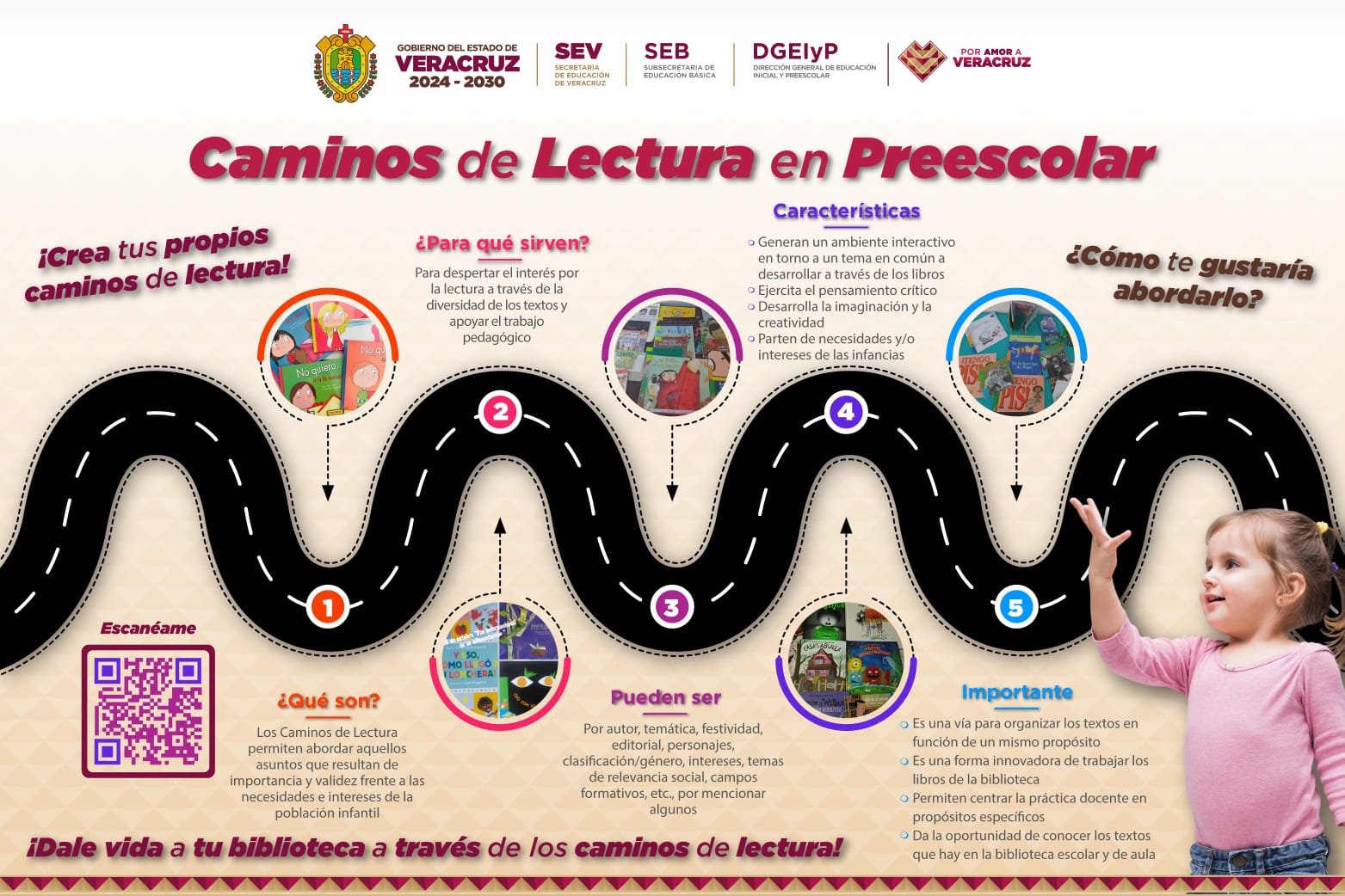 Dirección General de Educación Inicial y Preescolar » Caminos de Lectura